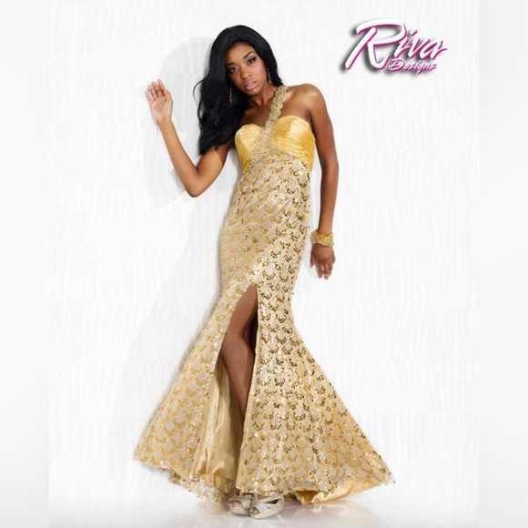 Riva Designs | Dresses | Riva Designs Gown | Poshmark